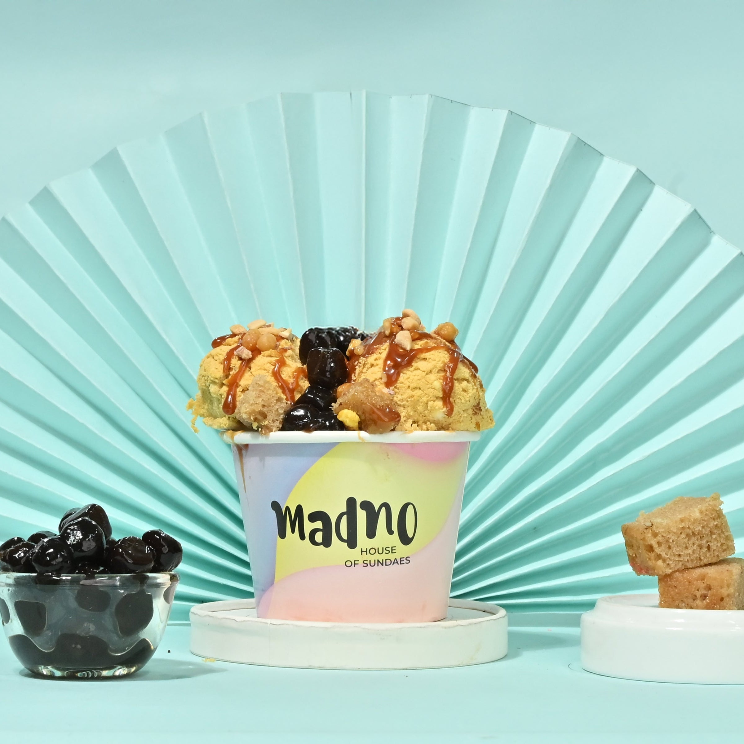 Classic Boba Ice Cream Sundaes | No.1 Fusion Sundae | Madno – Madno