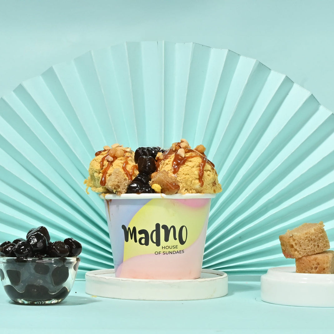 Classic Boba Ice Cream Sundaes | No.1 Fusion Sundae | Madno – Madno